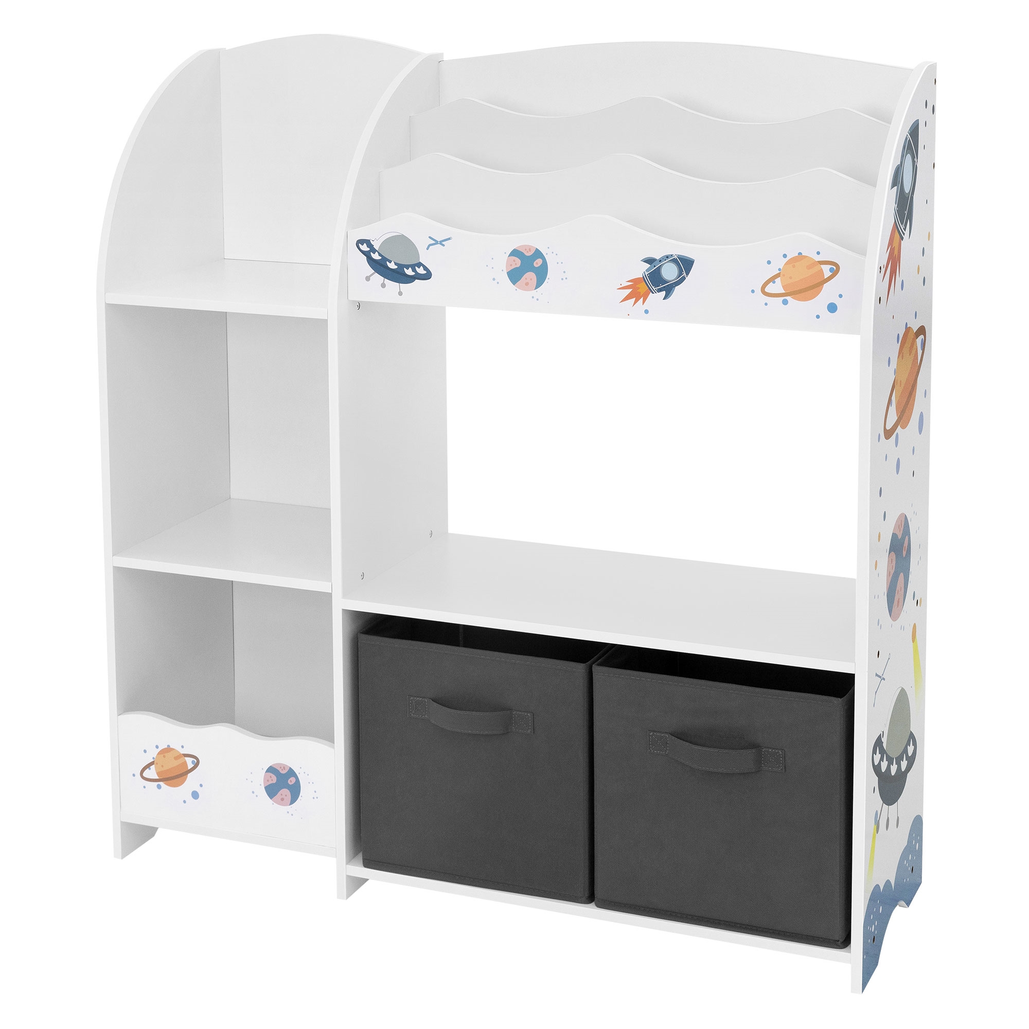 Joyz Scaffale per bambini libreria mobile per camerette organizzatore scatole | Leroy Merlin