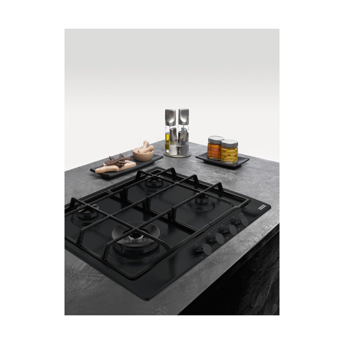 Franke Country FCH 600 MB Noir Intégré 59 cm Gaz 4 zone(s) | Leroy Merlin