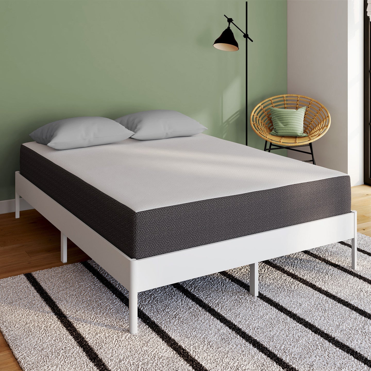 Matelas 140 x 190 cm à mémoire de forme STELLA épaisseur 30 cm | Leroy ...