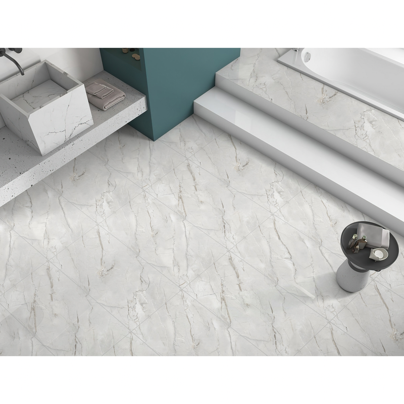 Carrelage interieur sol et mur ONEXO GREY 60 X 120 CARVING Rectifié ...