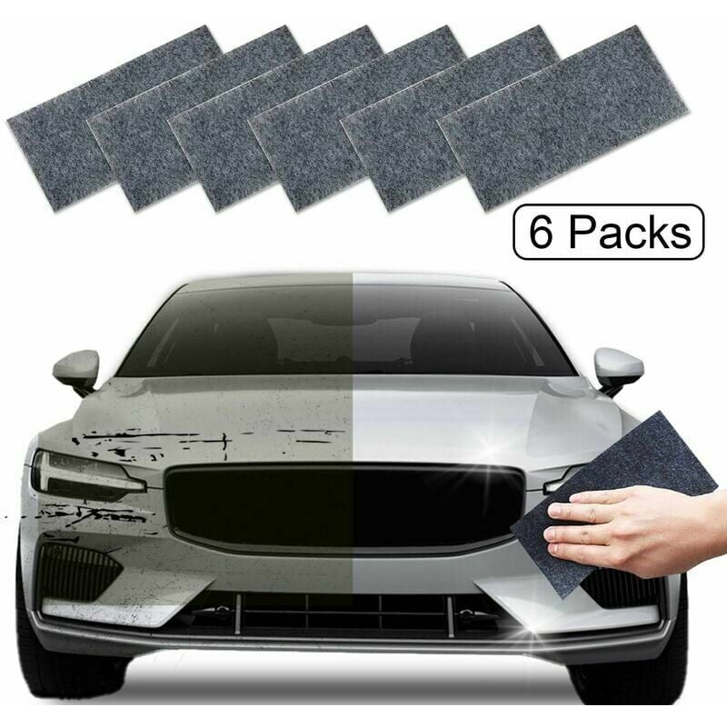 Lot de 6 chiffons Cloth Car Scratch Repair Cloth Nano Magic Cloth pour ...