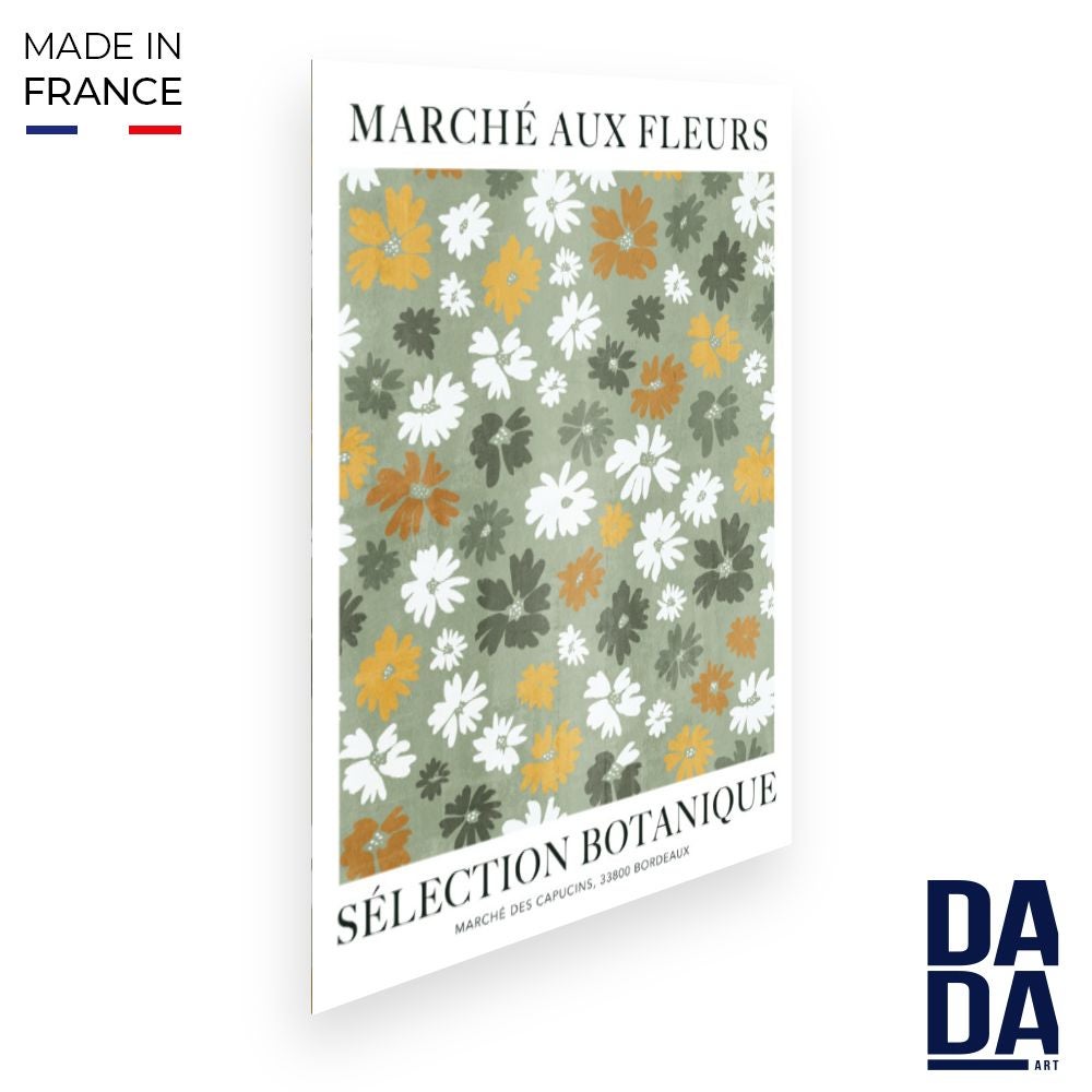 Affiche Fleurs joyeuses / 50x70cm / Fabriqué en France / DADA ART ...