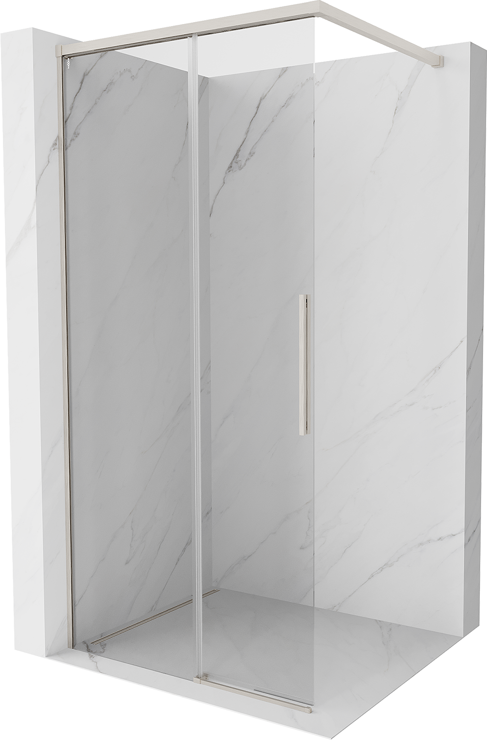 Mexen Rox paroi de douche Walk-in 115 x 200 cm, transparent 8 mm ...