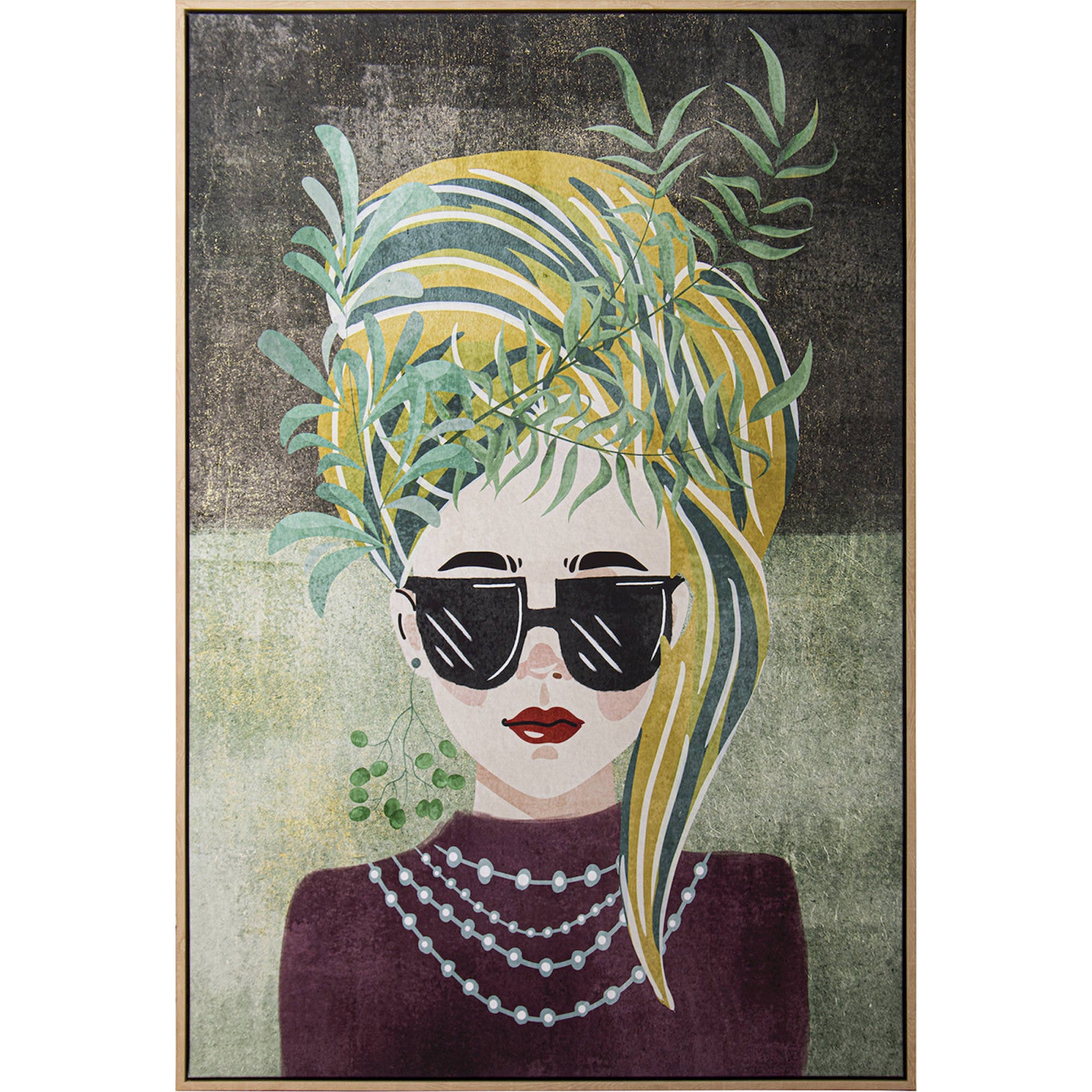 Tableau Femme élégance moderne pour décoration intérieure chic 80 x 4 x ...