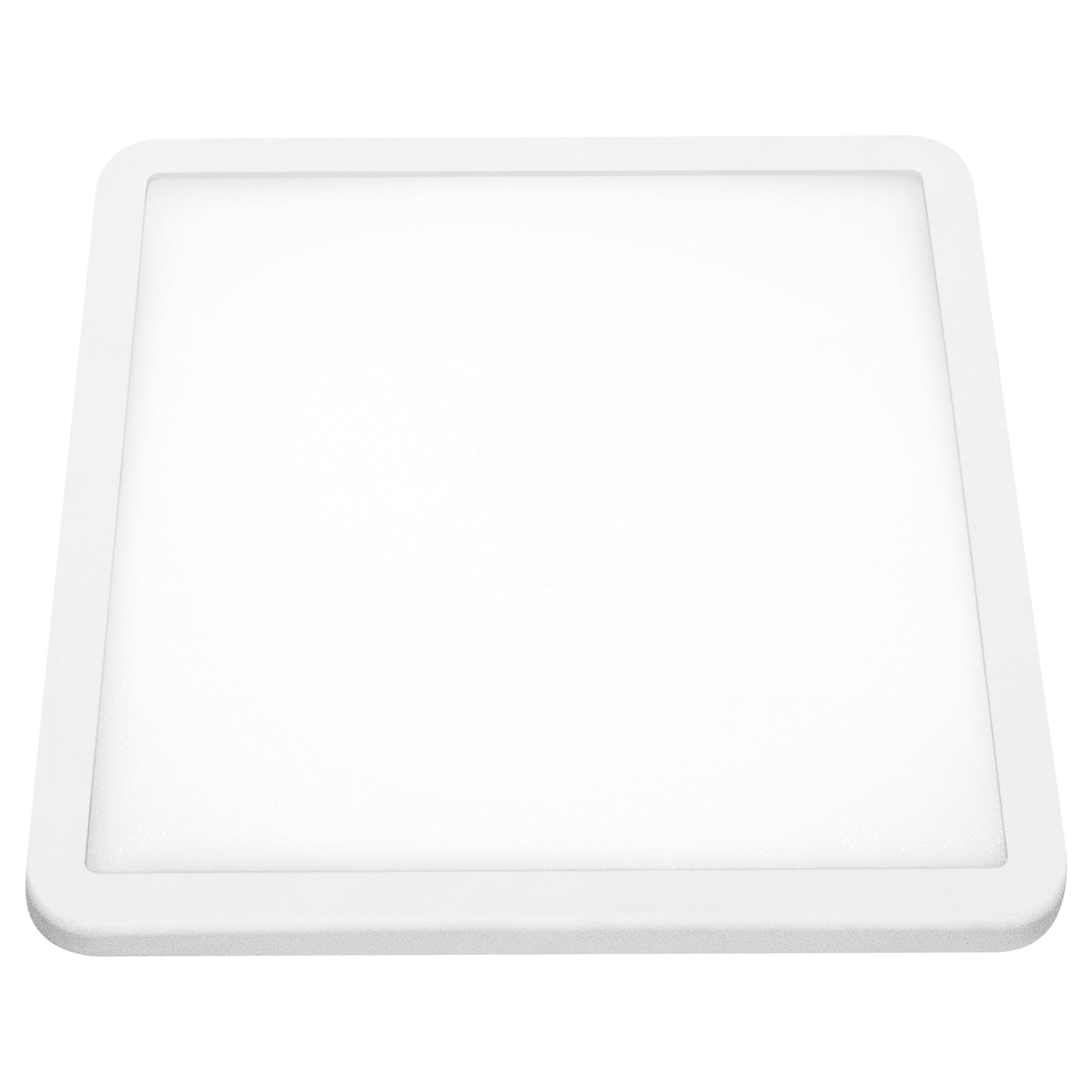 Downlight LED carré orientable Matel blanc 15w chaud | Leroy Merlin