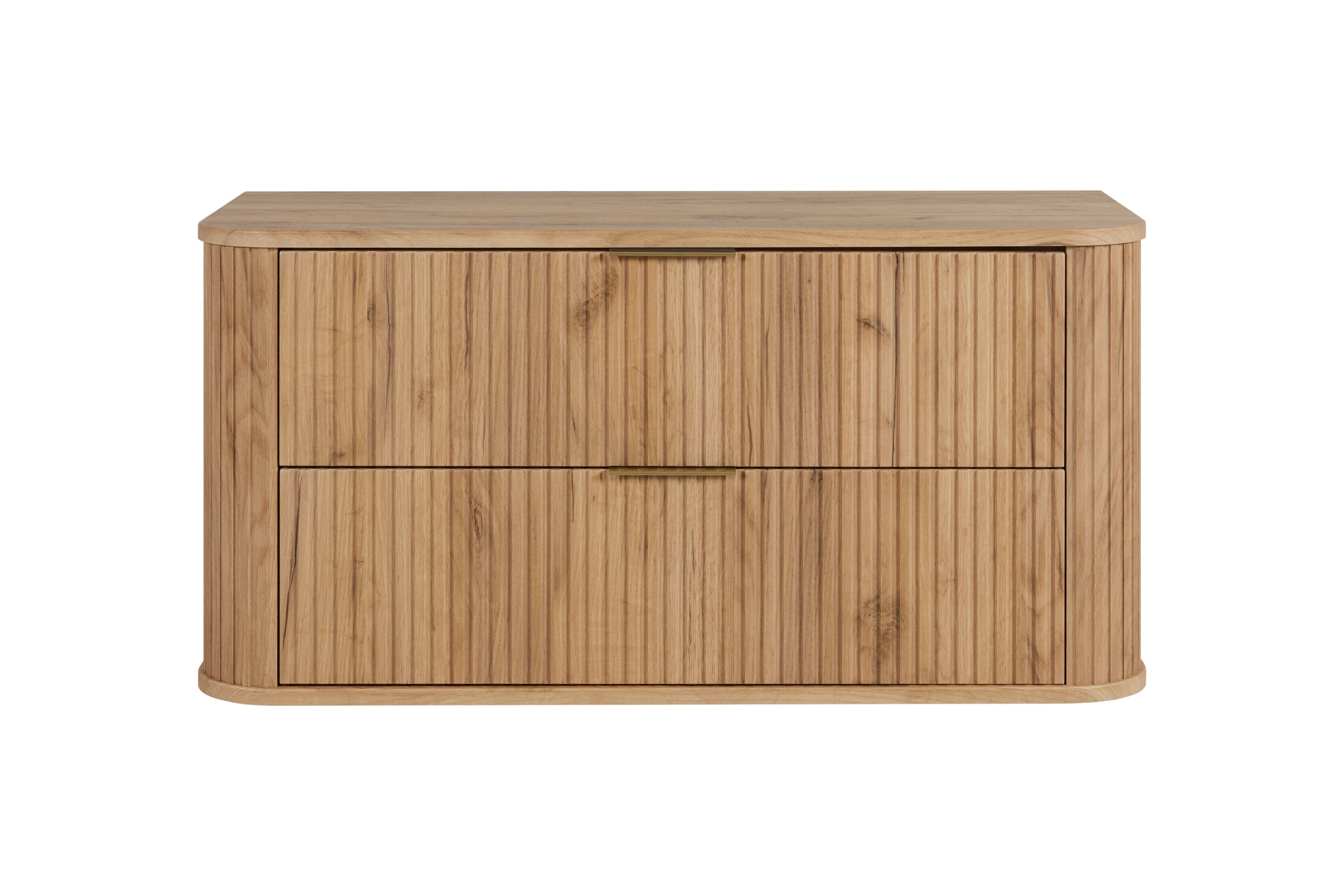 Mueble de baño, Roble Craft Dorado, tirador dorado, 41,5 x 100 x 51,7 ...