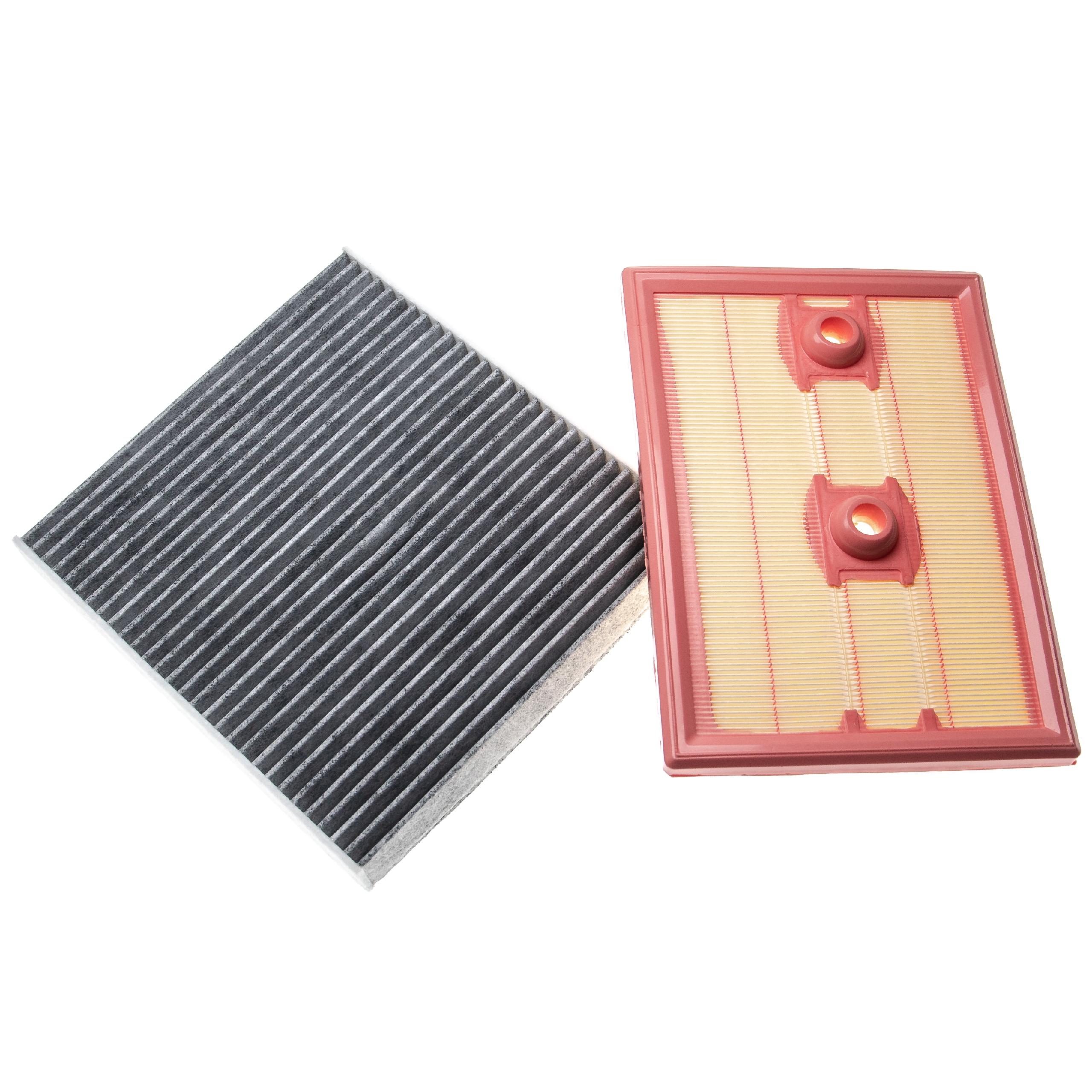 Vhbw Set de 2 filtres remplacement pour febi bilstein 104798 pour ...