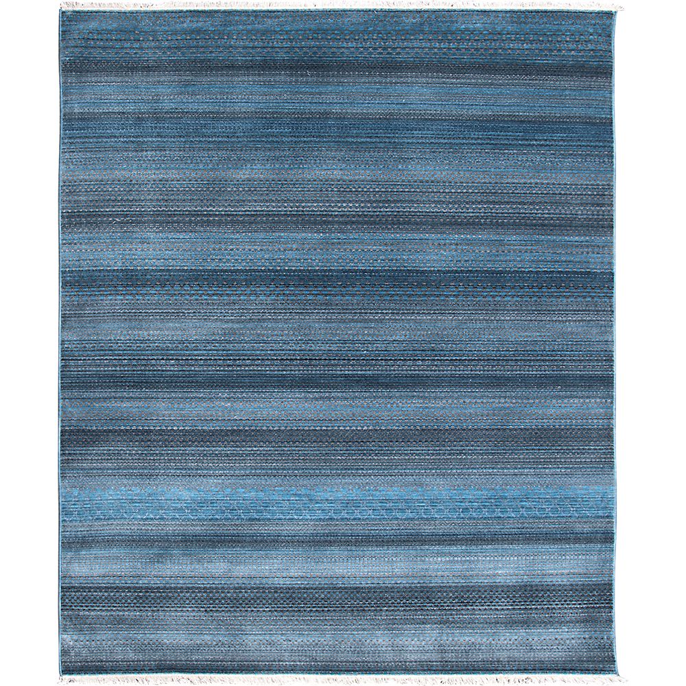 ALFOMBRA AZUL MULTI BRILLANTE 190X133 | Leroy Merlin