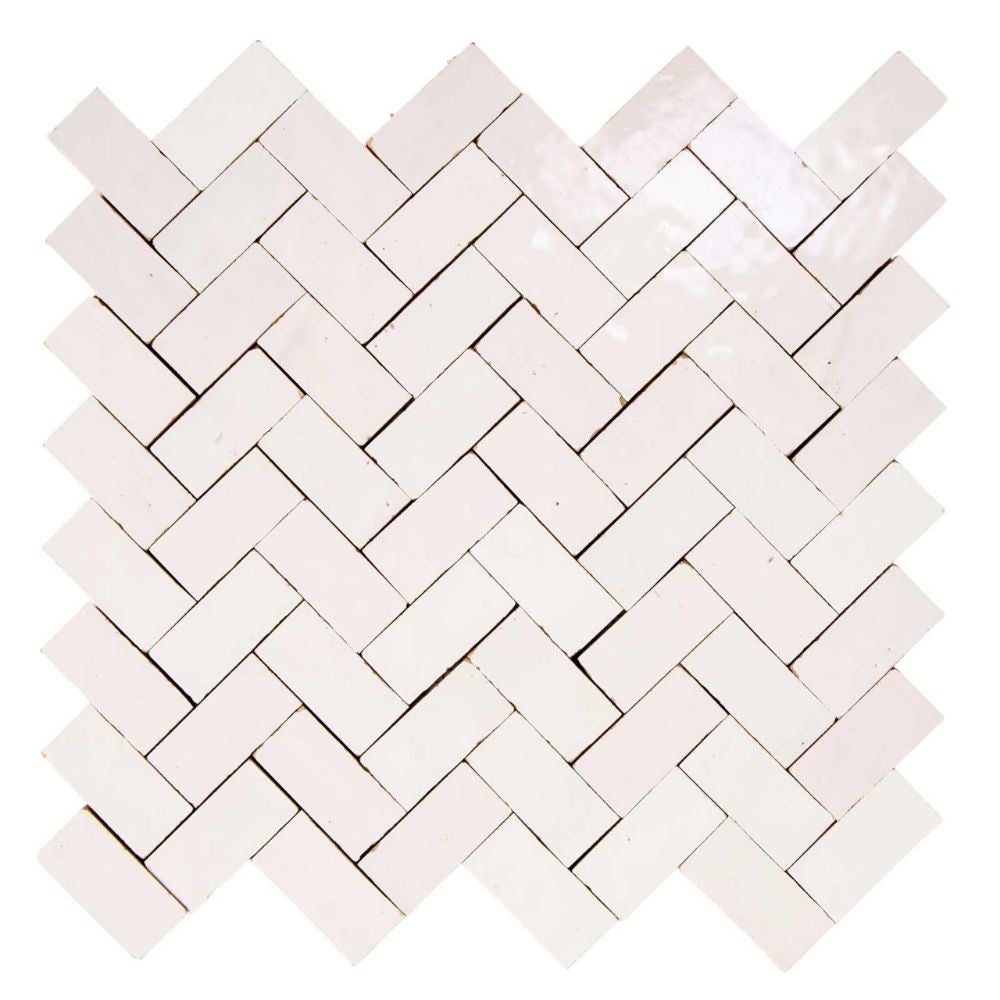 Zellige Marocain - Chevron - Carrelage mur - Terre De Zellige - (Vendu ...
