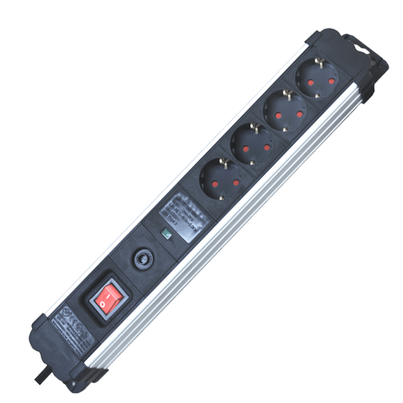 Regletas con protección contra sobretensiones