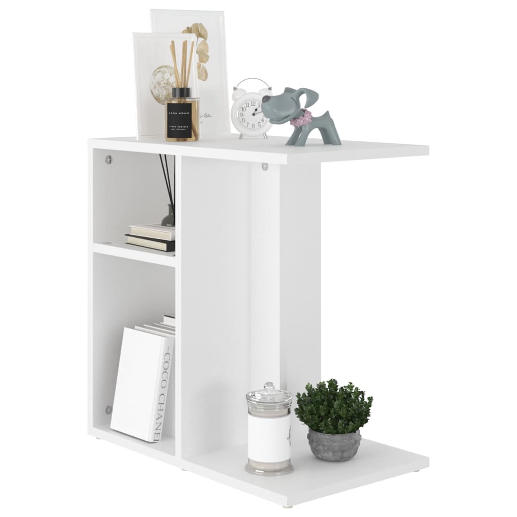 Table d'appoint Blanc 50x30x50 cm | Leroy Merlin