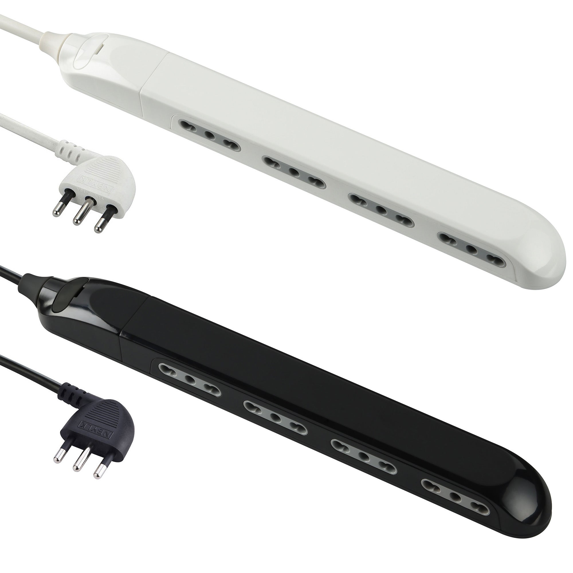 Multipresa Super Slim Salvaspazio 23 mm, 4 Posti Bivalenti 10/16A ...