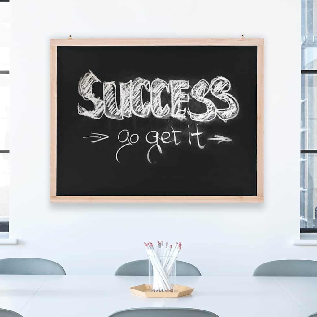 Tableau noir mural Bois de cèdre 60 x 80 cm | Leroy Merlin