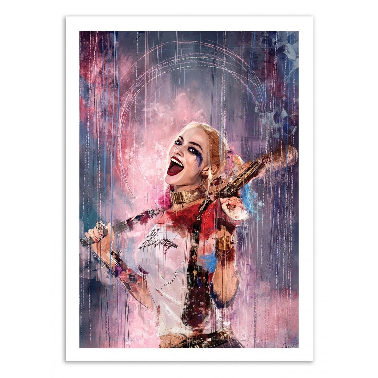 Art-Poster - Harley Quinn - Wisesnail - 30 x 40 cm | Leroy Merlin