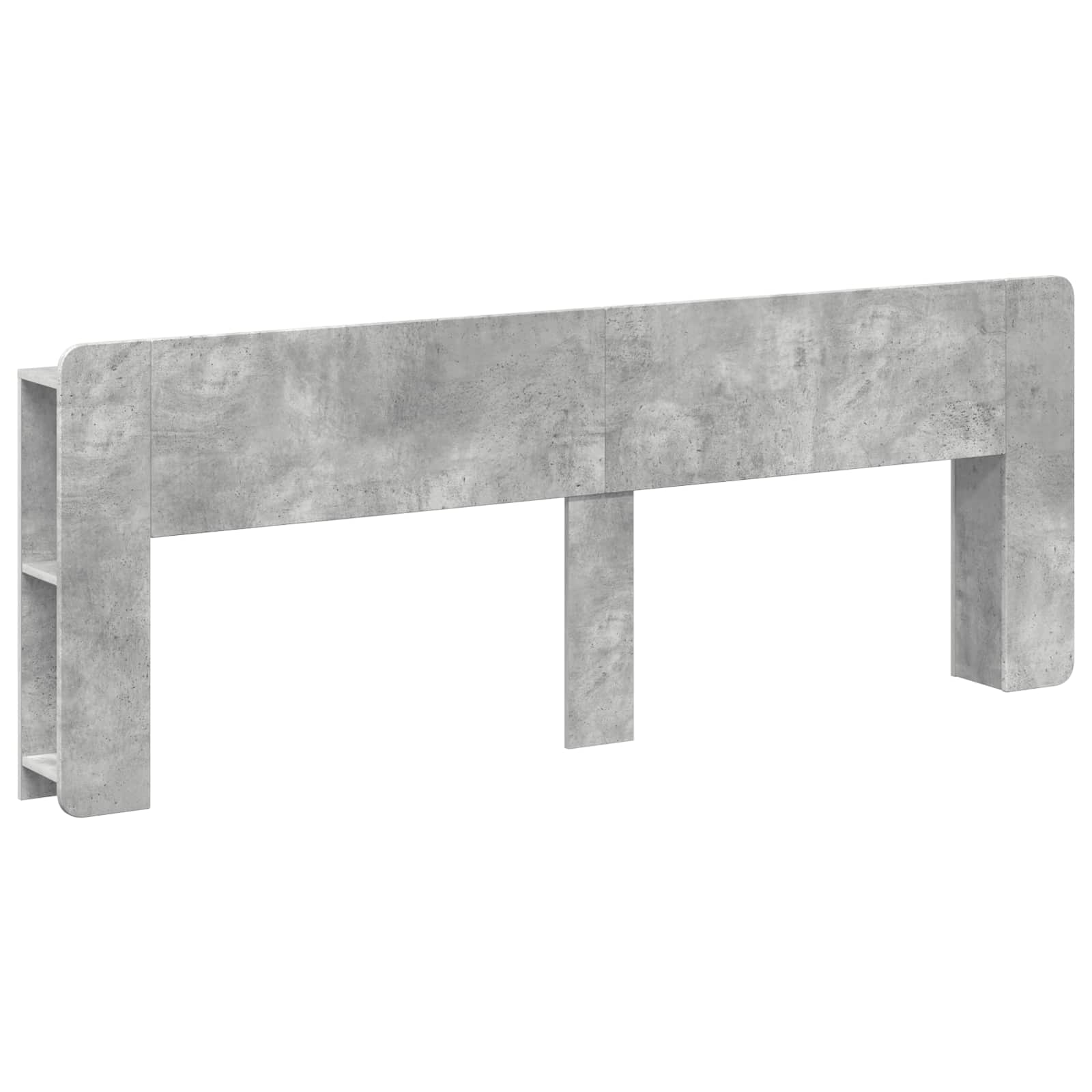 Cabinet de Tête de Lit Gris béton Bois d'ingénierie | Leroy Merlin