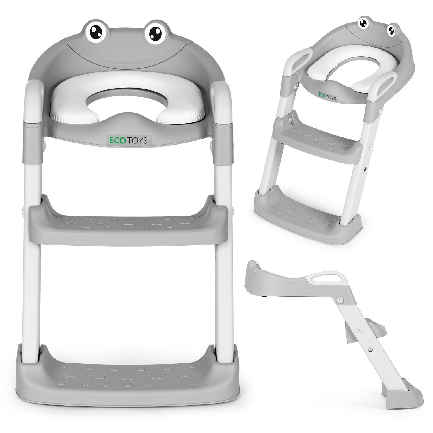 Asiento de inodoro para niños con escalones y escalera | Leroy Merlin