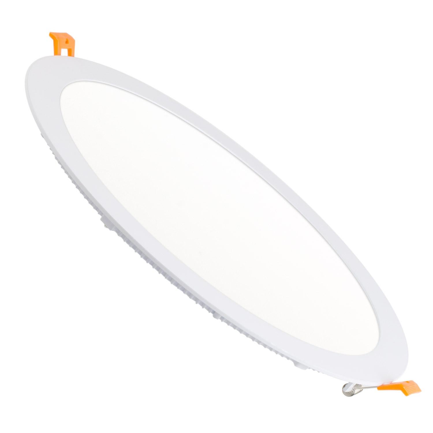 Placa LED 24W Circular SuperSlim Corte Ø 275 mm, 5000K Blanco Frío ...