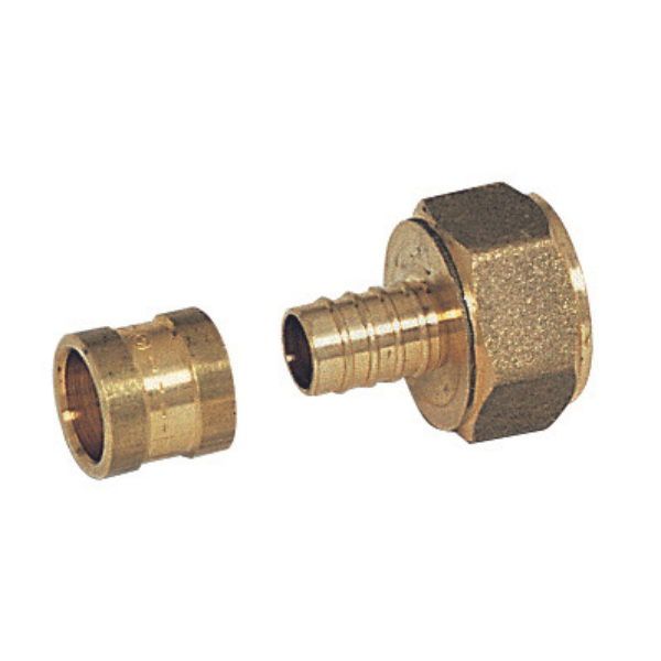 COMAP Raccord PER à glissement - Droit - Diamètre ⌀16 mm - Femelle fixe ...