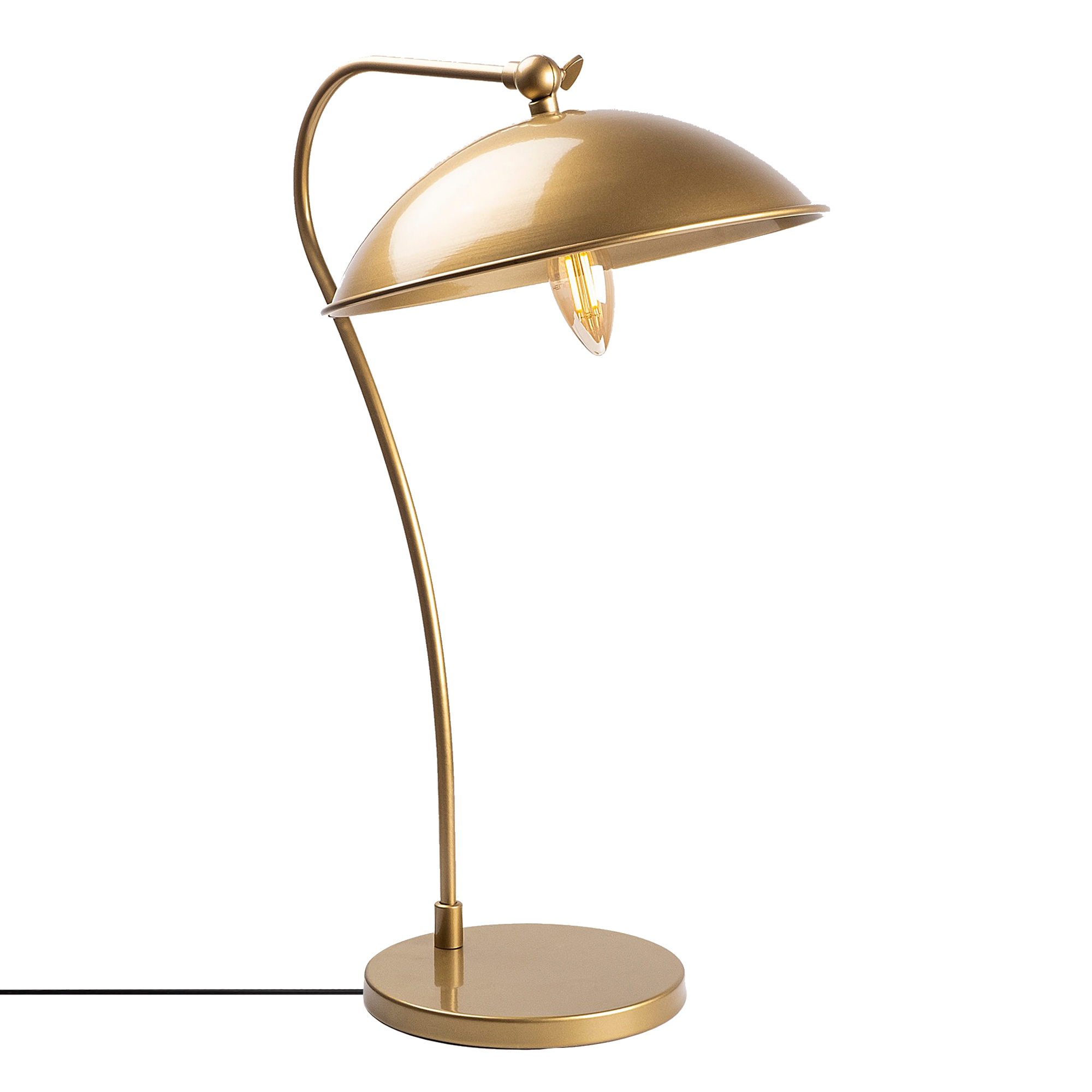Lampe à poser - Gold, 35x27x50 | Leroy Merlin