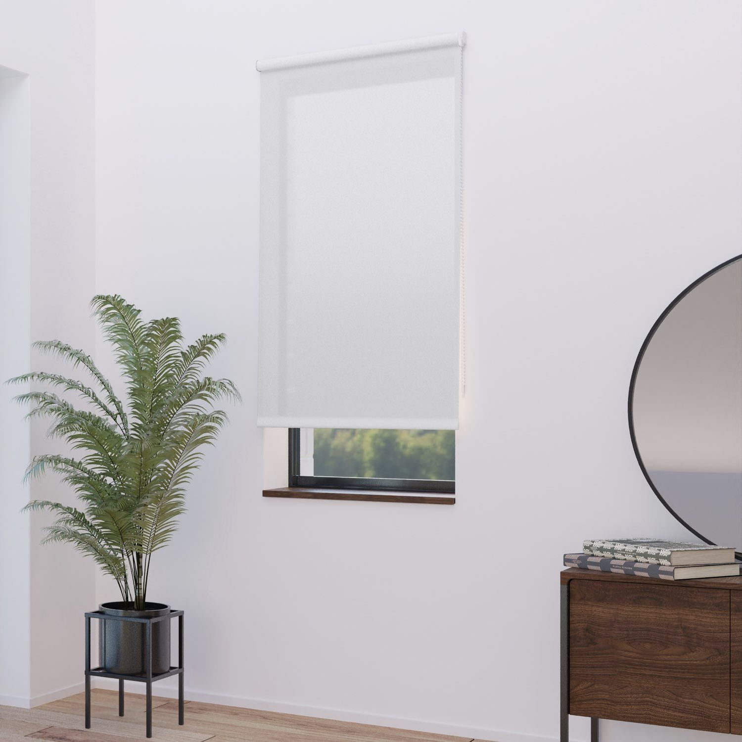 MADECOSTORE Store enrouleur tamisant screen - Blanc - L214 x H190cm ...