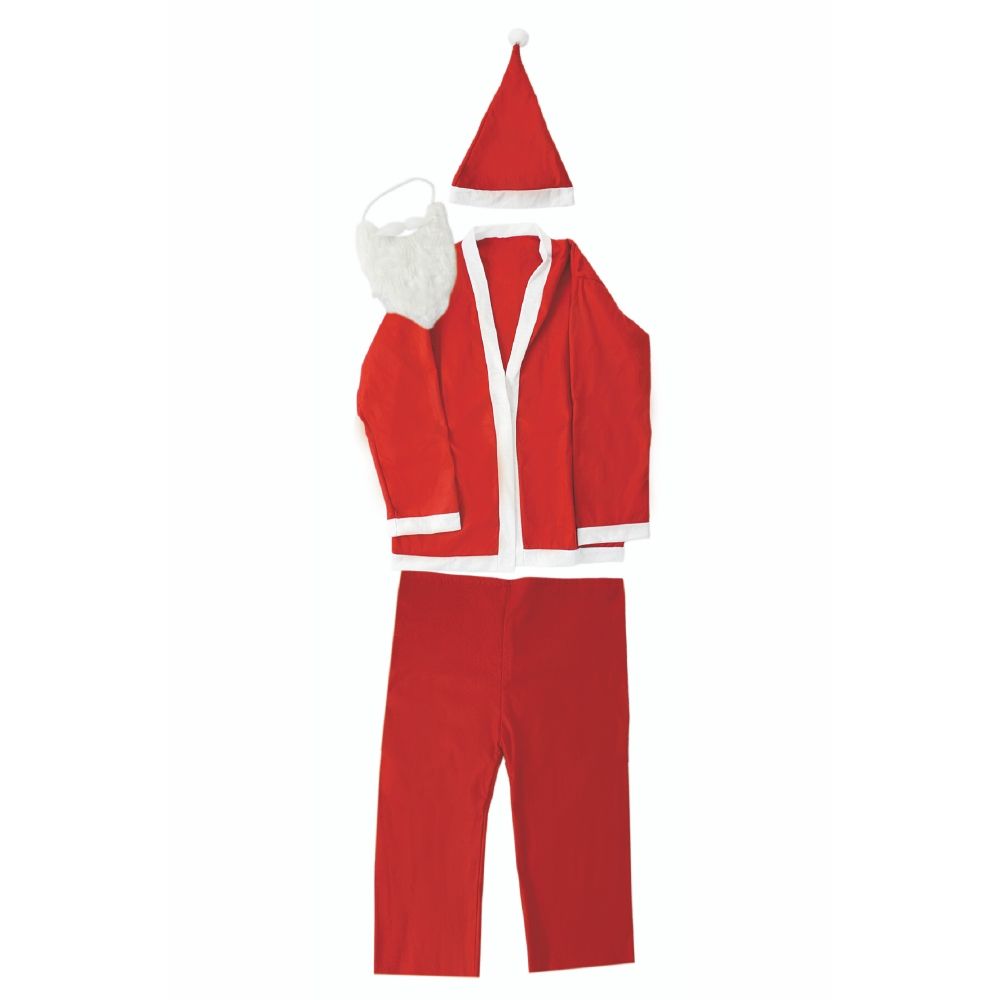 Traje de Papá Noel de fieltro talla L | Leroy Merlin