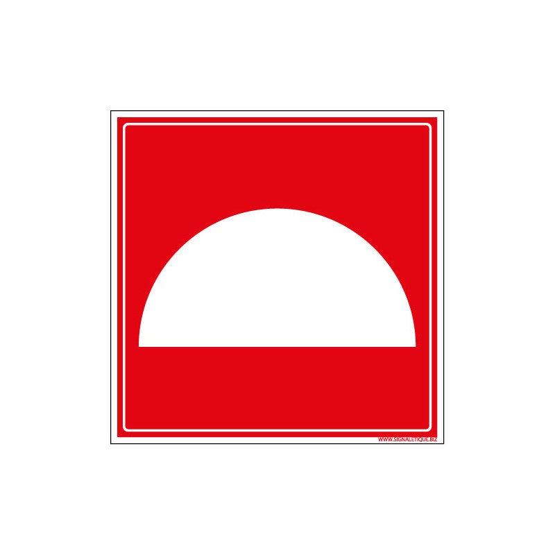 PANNEAU INCENDIE INDICATEUR EQUIPEMENT LUTTE INCENDIE (A0011) 250 x 250 ...