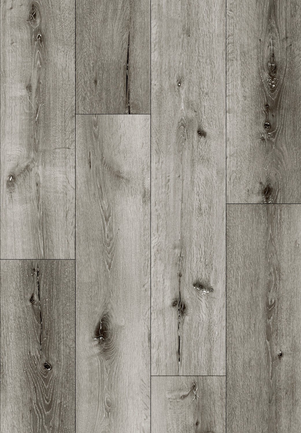 Mexen Lago Vista panneaux vinyles 1240 x 182 mm SPC 6,5 mm, sous-couche ...