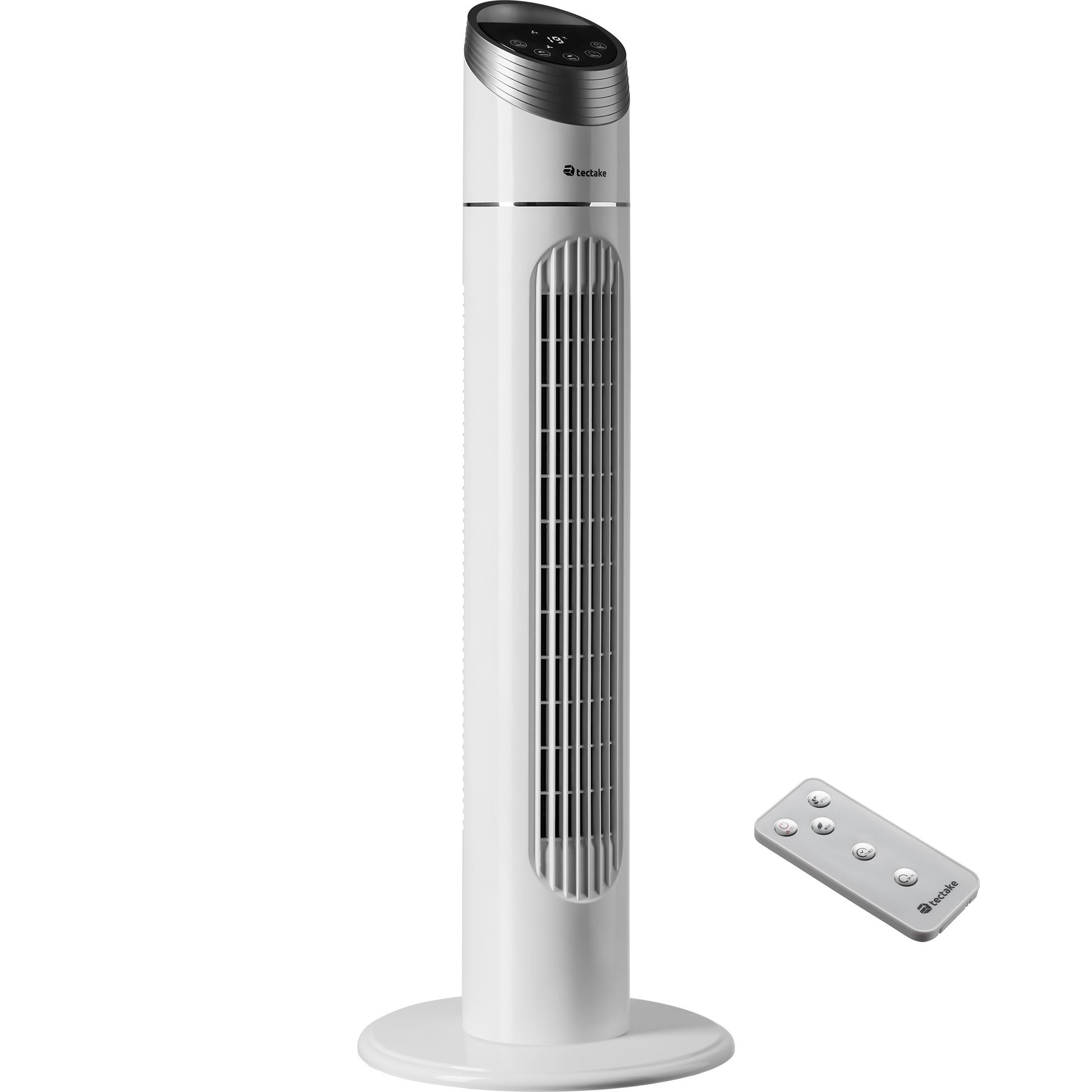 Ventilateur colonne en plastique ABS 90 cm TECTAKE | Leroy Merlin