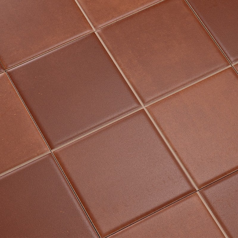 Azulejo Toscana Terracota | 20x20 PRECORTADO (10x10) | Pasta Blanca ...