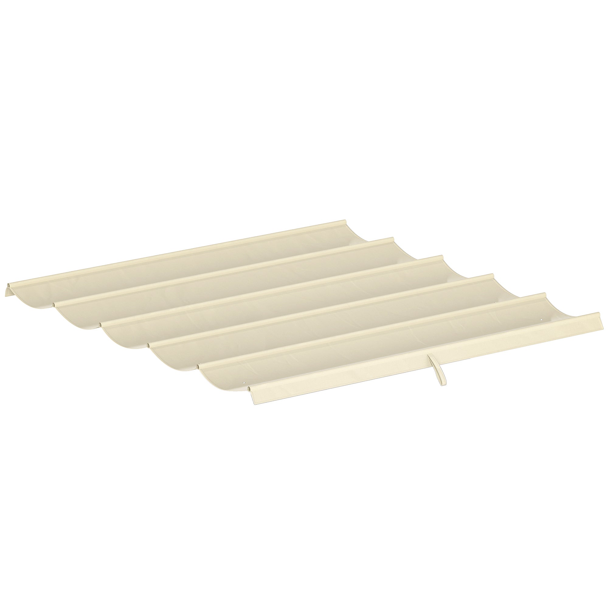 Toit pergola kiosque 10 trous drainage polyester 250x255 cm pergola 3x3 ...