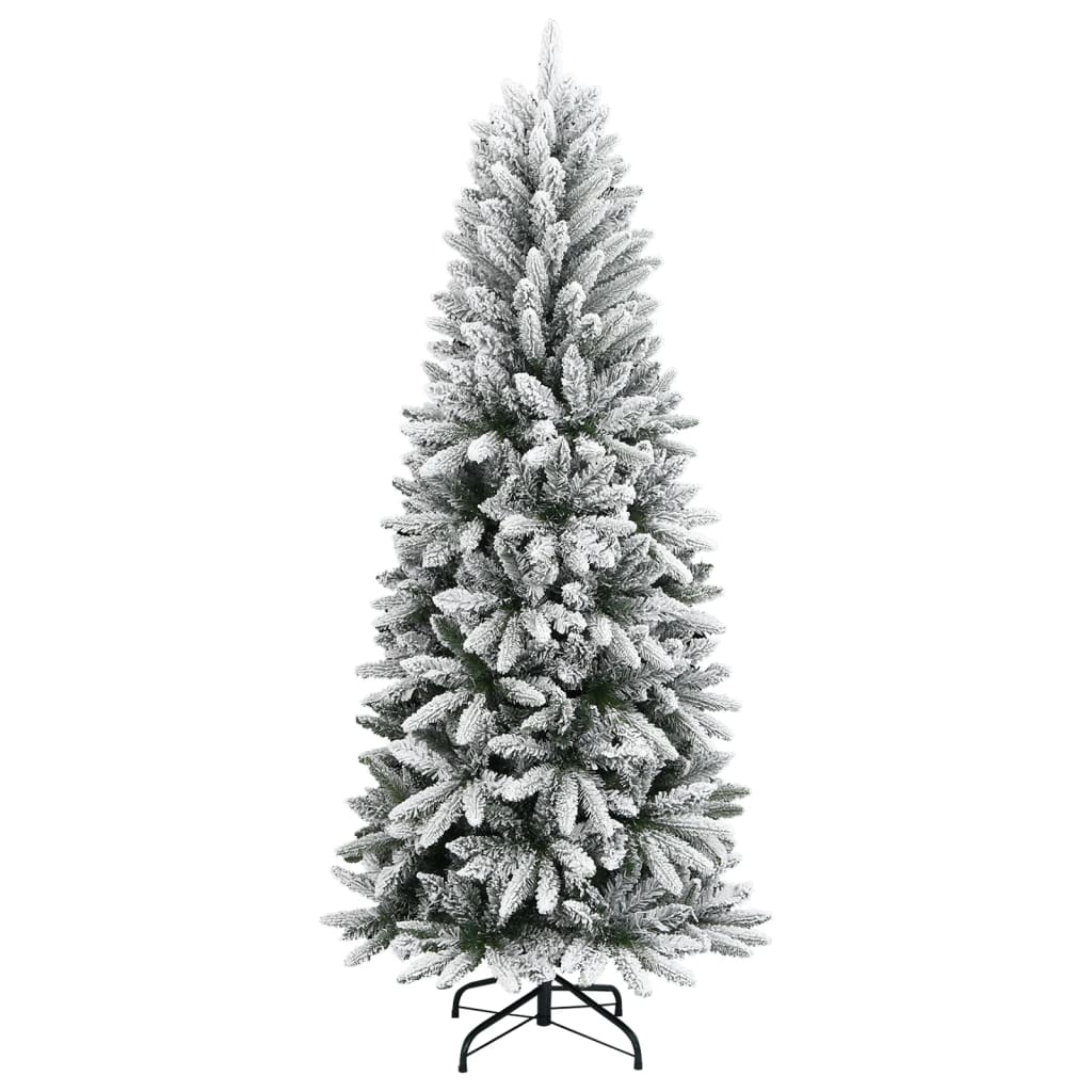 Sapin de Noël artificiel avec neige PVC et PE 180 cm | Leroy Merlin