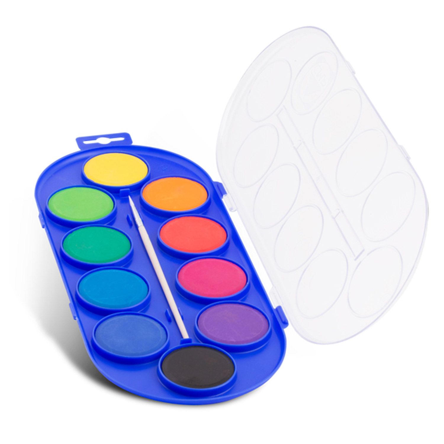 Palette d'aquarelle 10 couleurs Ø 44 mm - Primo | Leroy Merlin