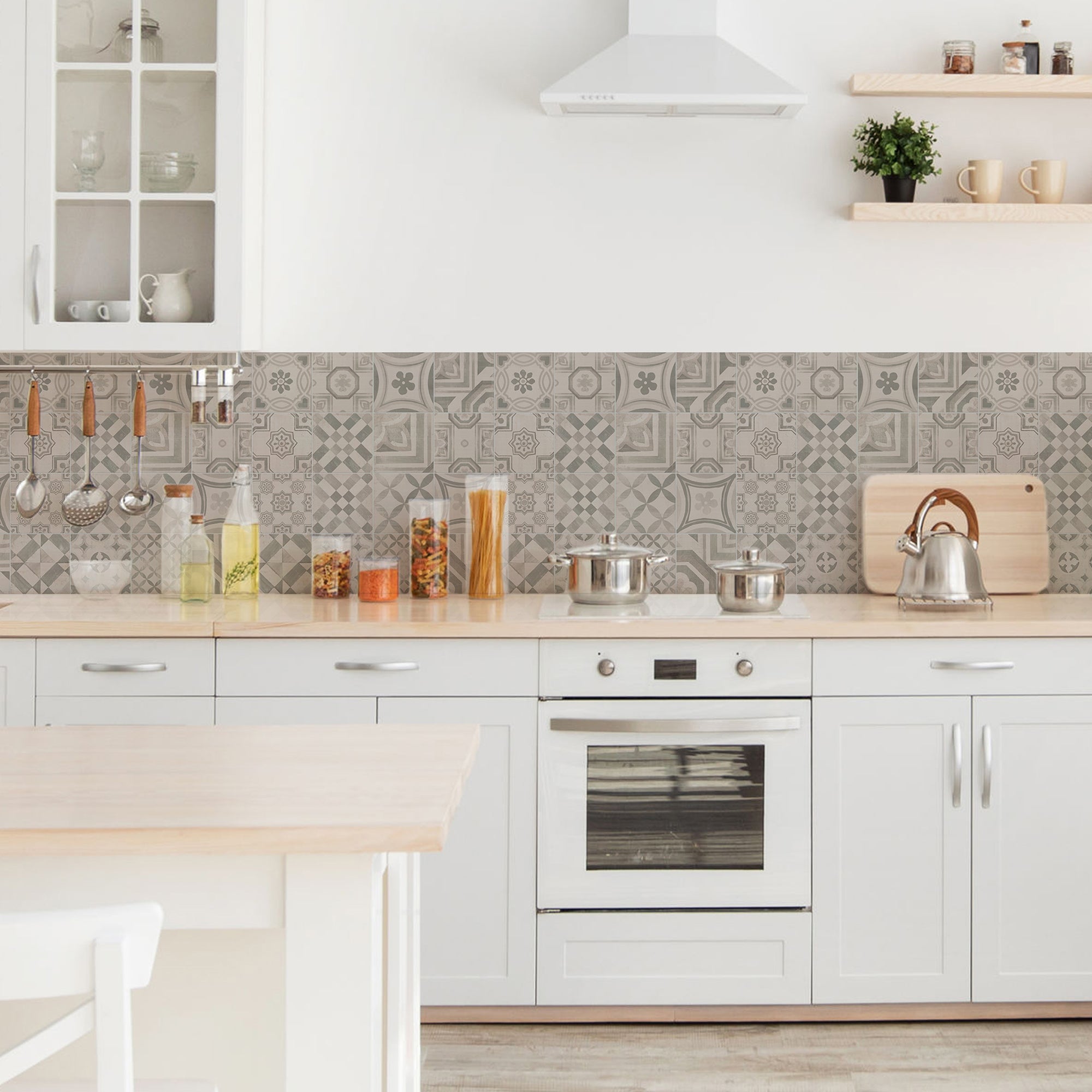 Paraschizzi Adesivo Tuscany Tiles 300x60 cm | Leroy Merlin