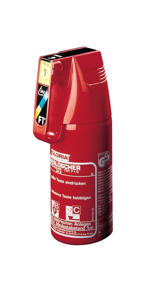 GLORIA Extincteur à poudre F1G 1 kg à pression continue classe | Leroy ...