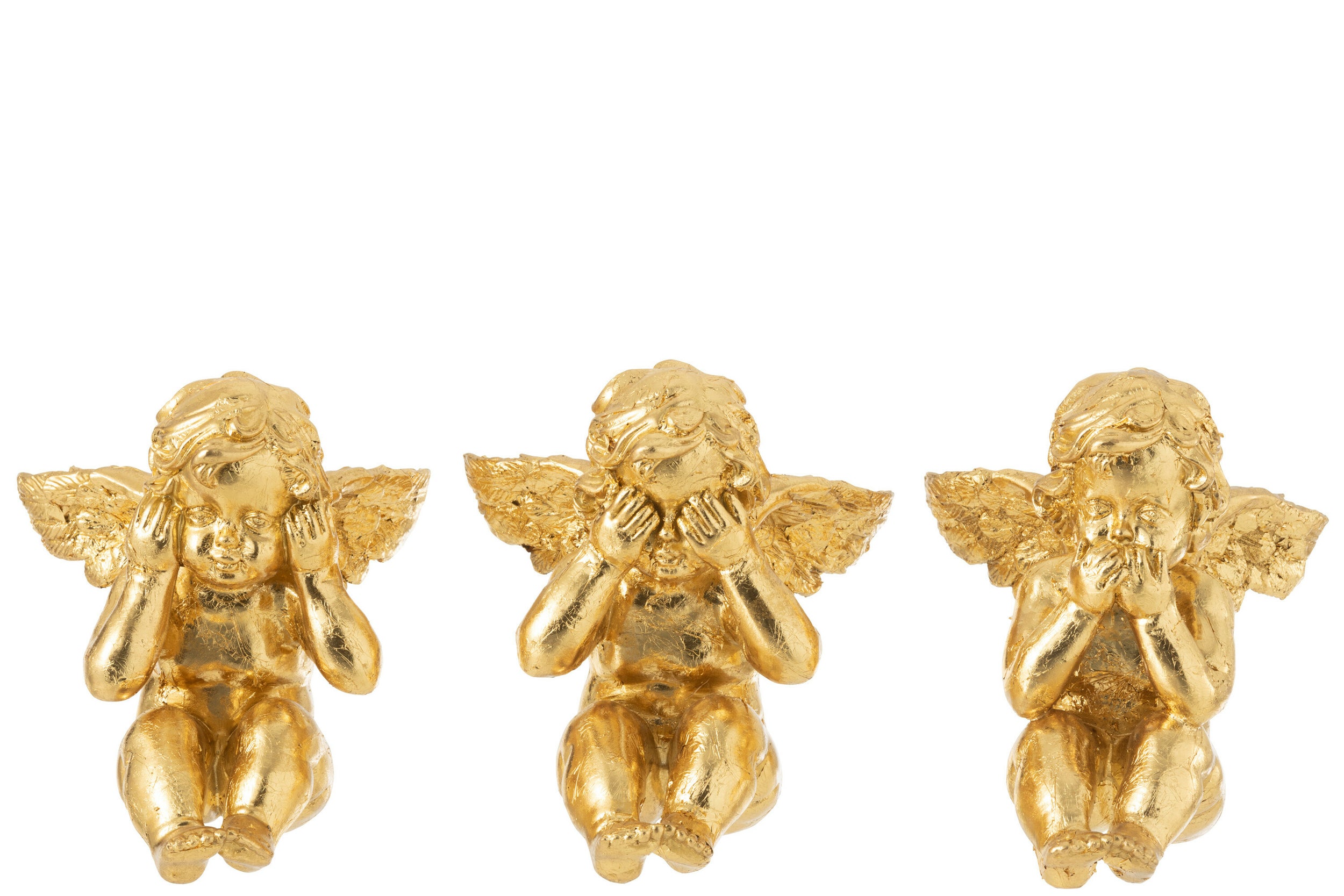 ANGES NE RIEN VOIR/RIEN ENTENDRE/NE RIEN DIRE OR LARGE ASSORTIMENT DE 3 ...
