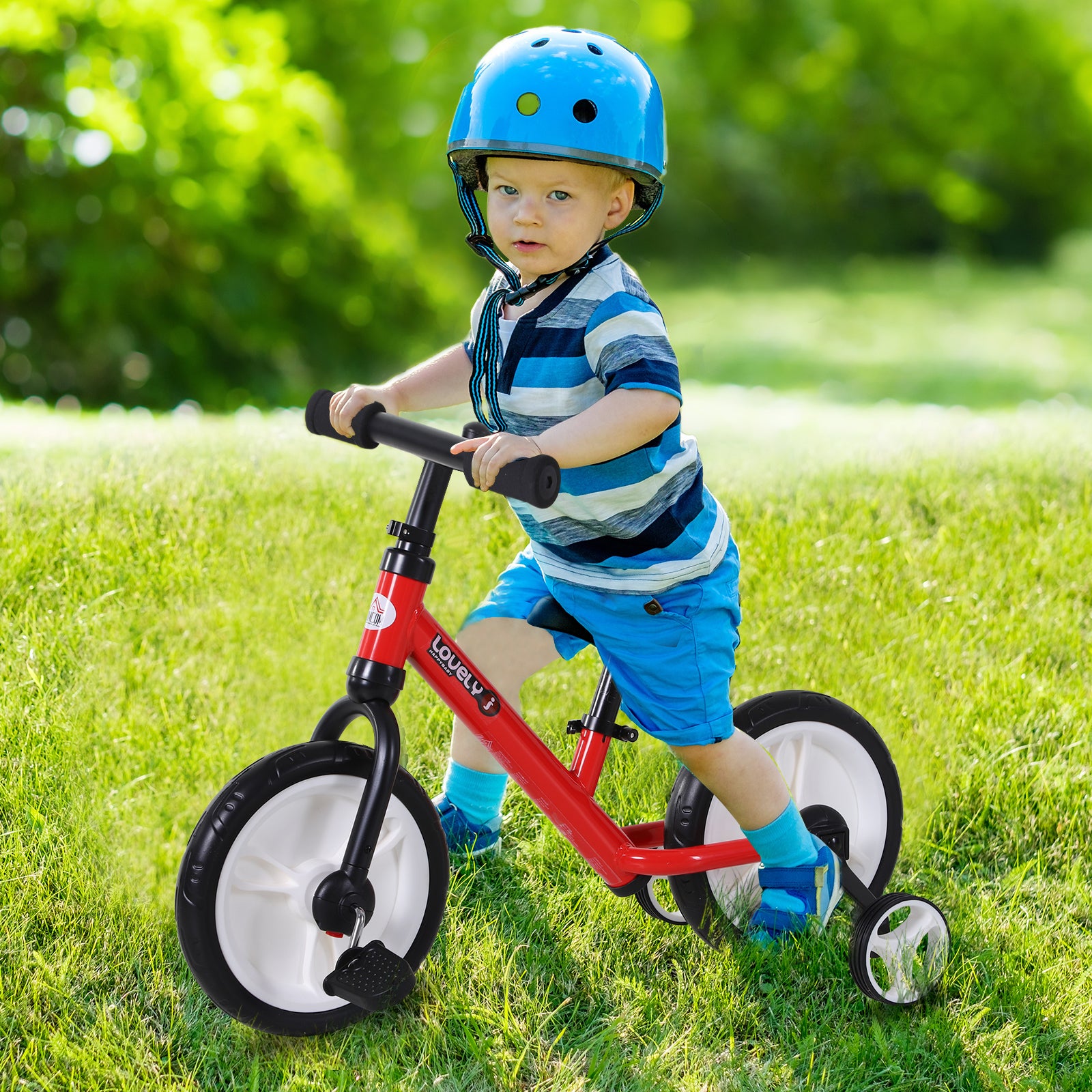 Vélo d’équilibre enfants 2-5 ans, jouet pour tout-petits, pédales et ...