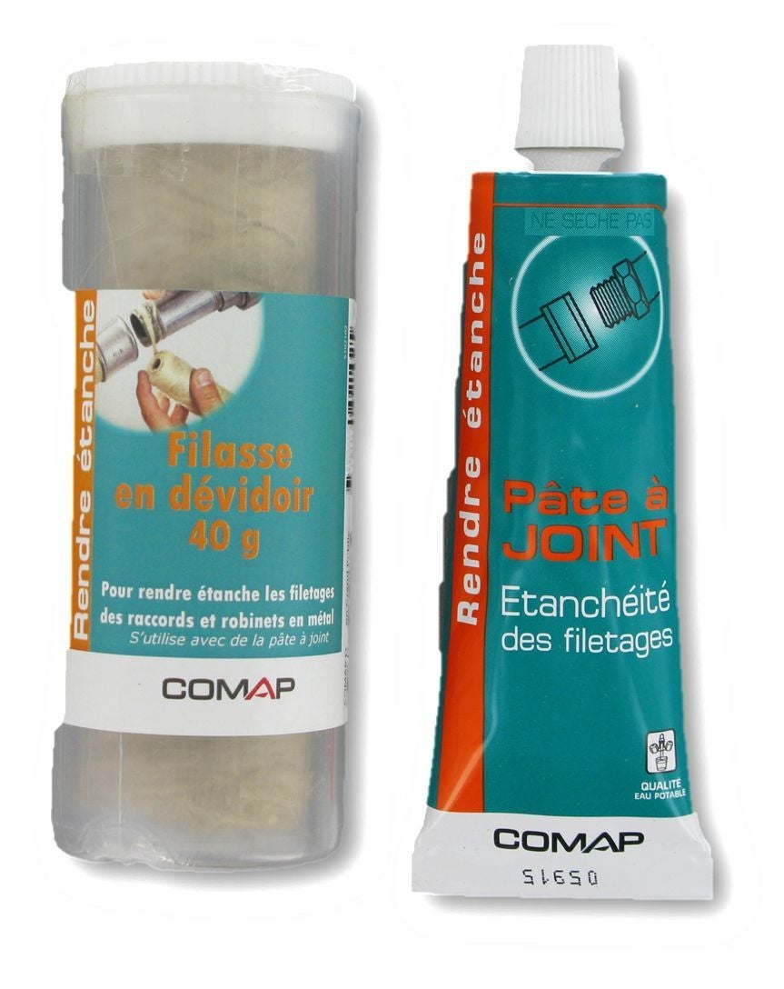 COMAP Kit d'étanchéité pour filetage sur raccord ou robinet métallique ...