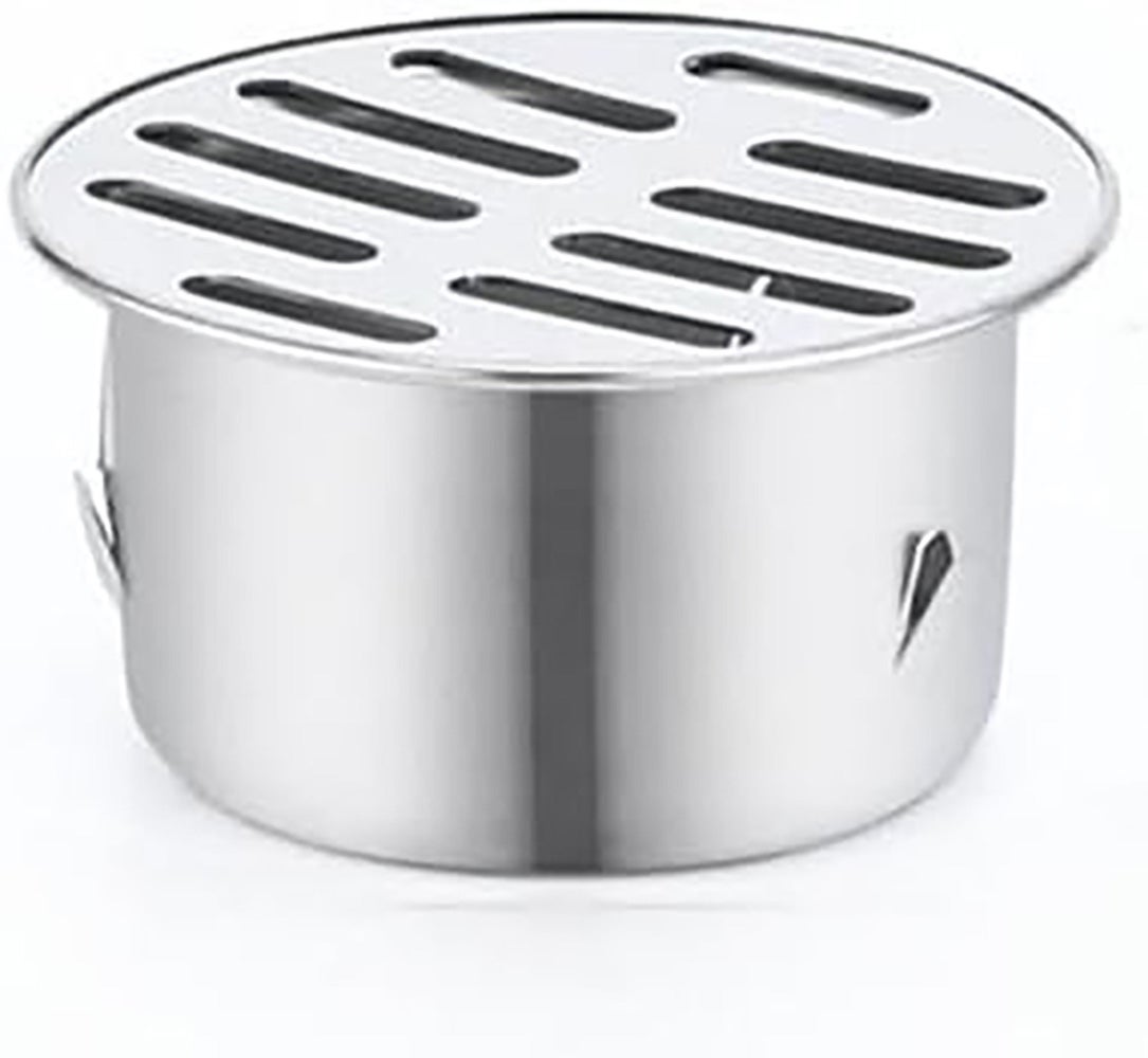 Siphon De Sol Rond en Acier Inoxydable, Grille De Goutte, Filtre Anti ...