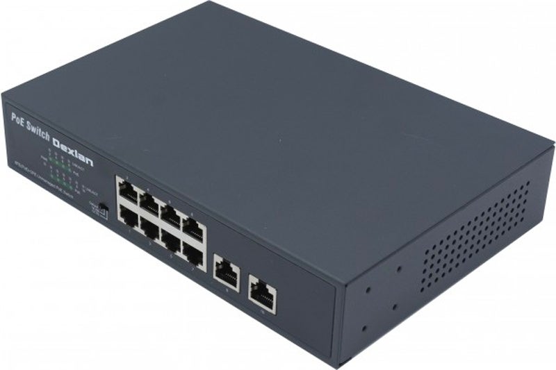 DEXLAN Switch rj45 100mbps 10 ports dx3109-p125 | Leroy Merlin