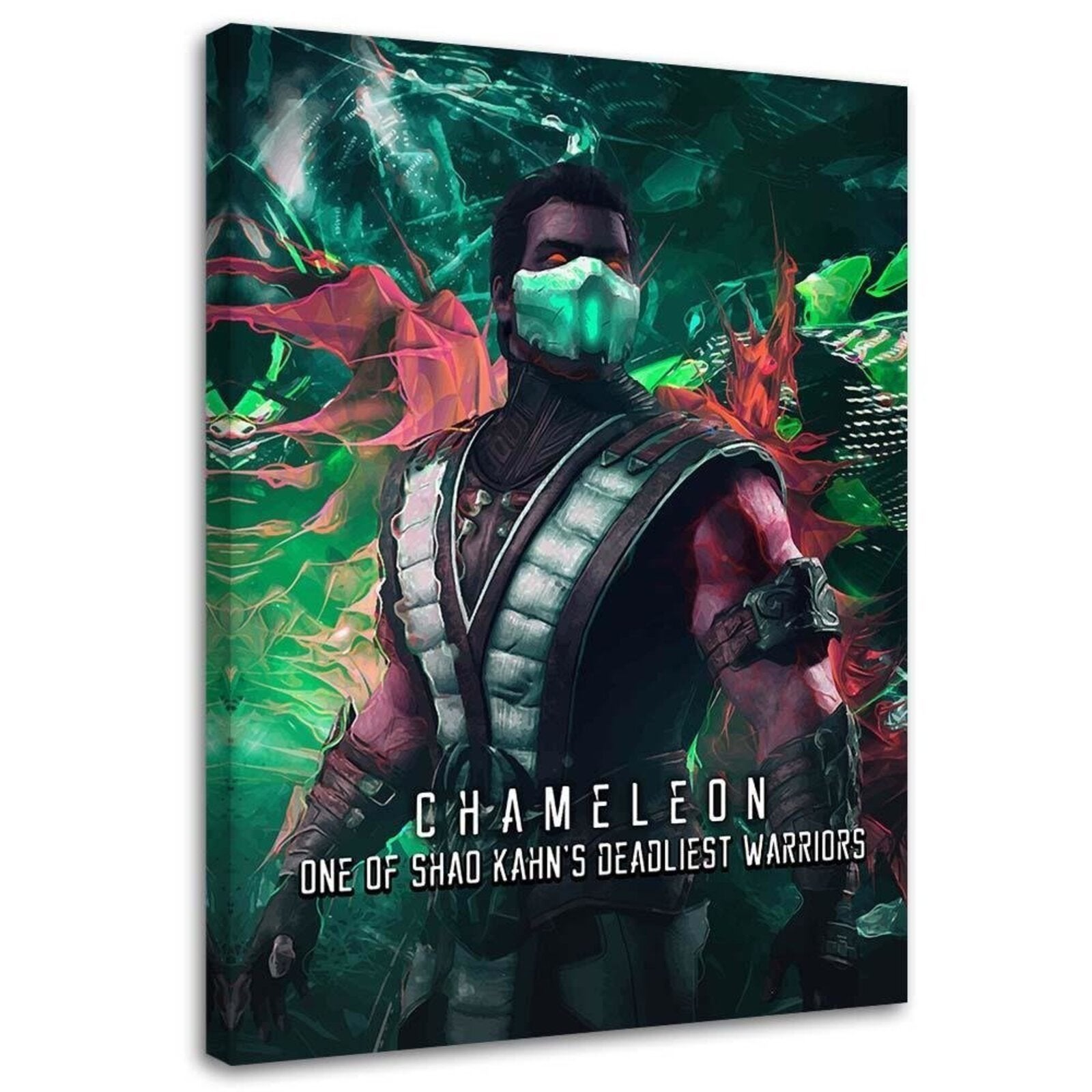 Tableau Mortal Kombat Chameleon - 40 x 60 cm | Leroy Merlin