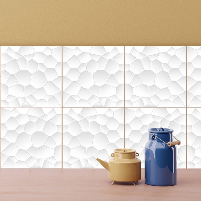 Azulejos adhesivos baño: fácil instalación y fácil limpieza