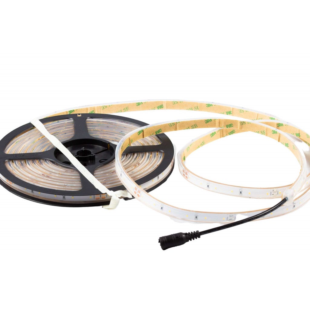 Banda LED blanca 60 LED/m 4.8W/m IP68 5m - Blanco caliente 3000K ...