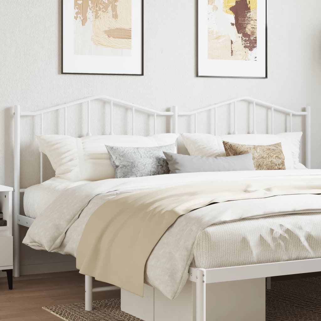 Tête de lit de remplacement métal blanc 160 cm | Leroy Merlin