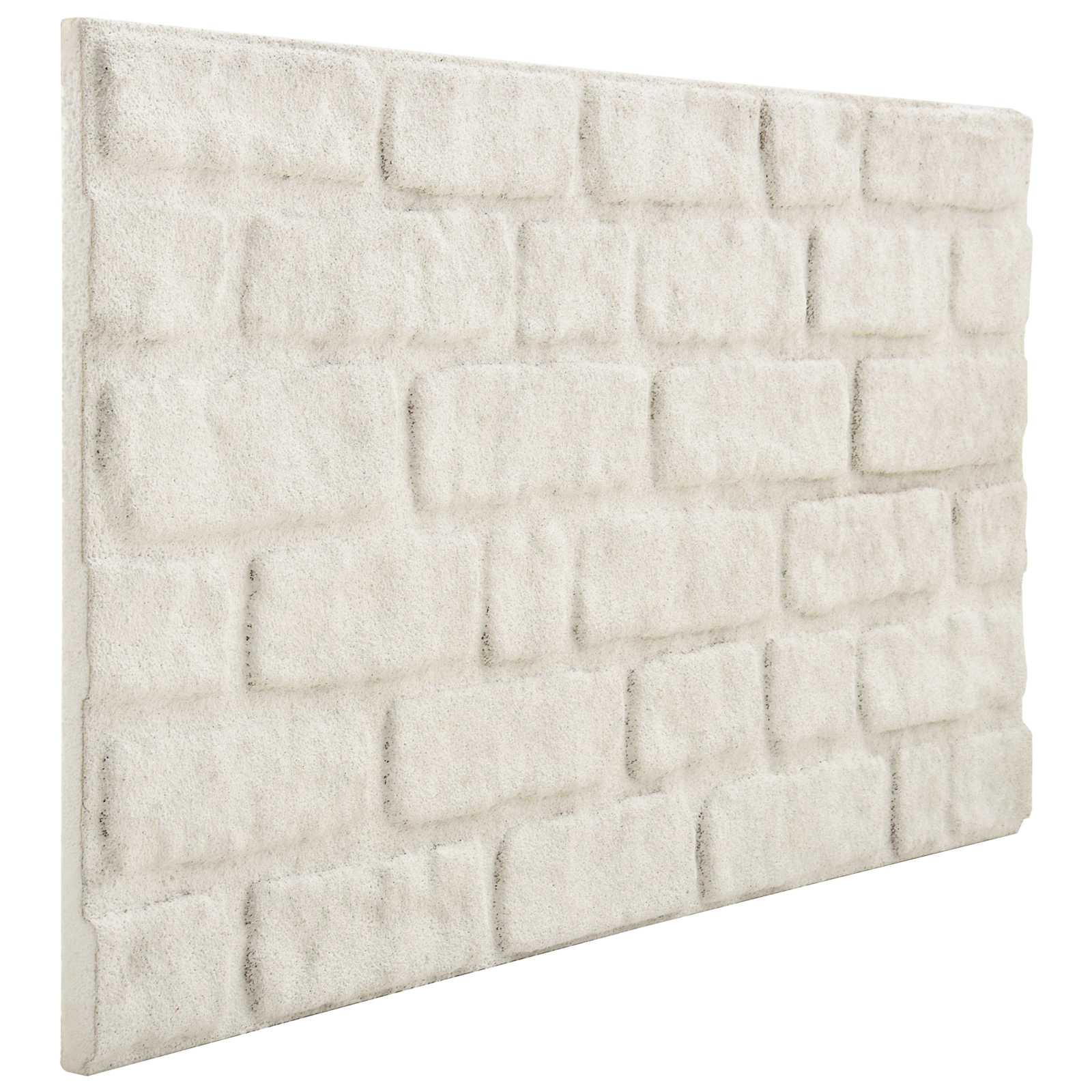 Pannelli da parete 10 pcs Bianco 100 x 50 cm Schiuma EPS vidaXL | Leroy ...