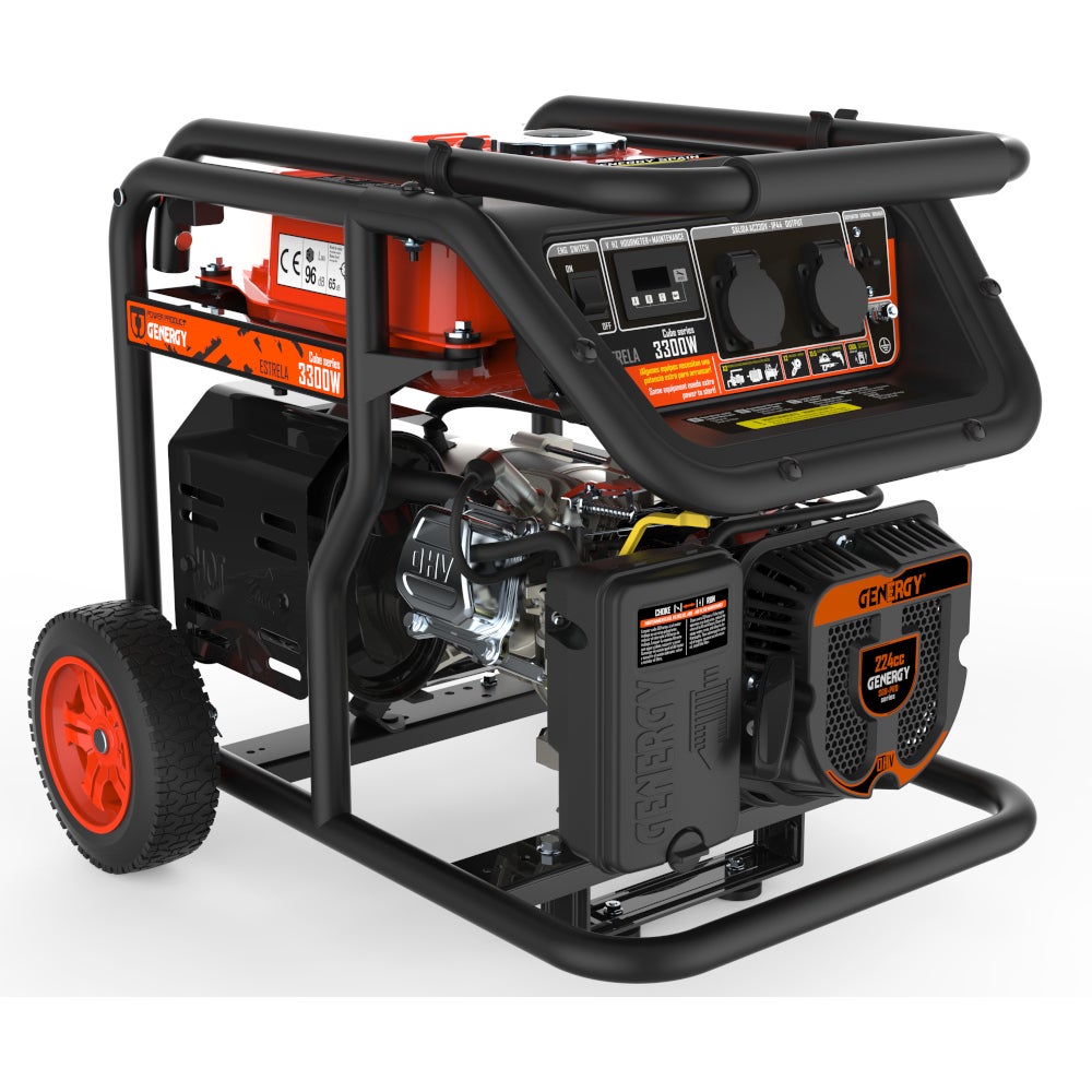 Generatore benzina GENERGY ESTRELA II 3300W - 230V SVR EUR5 -Gruppi ...
