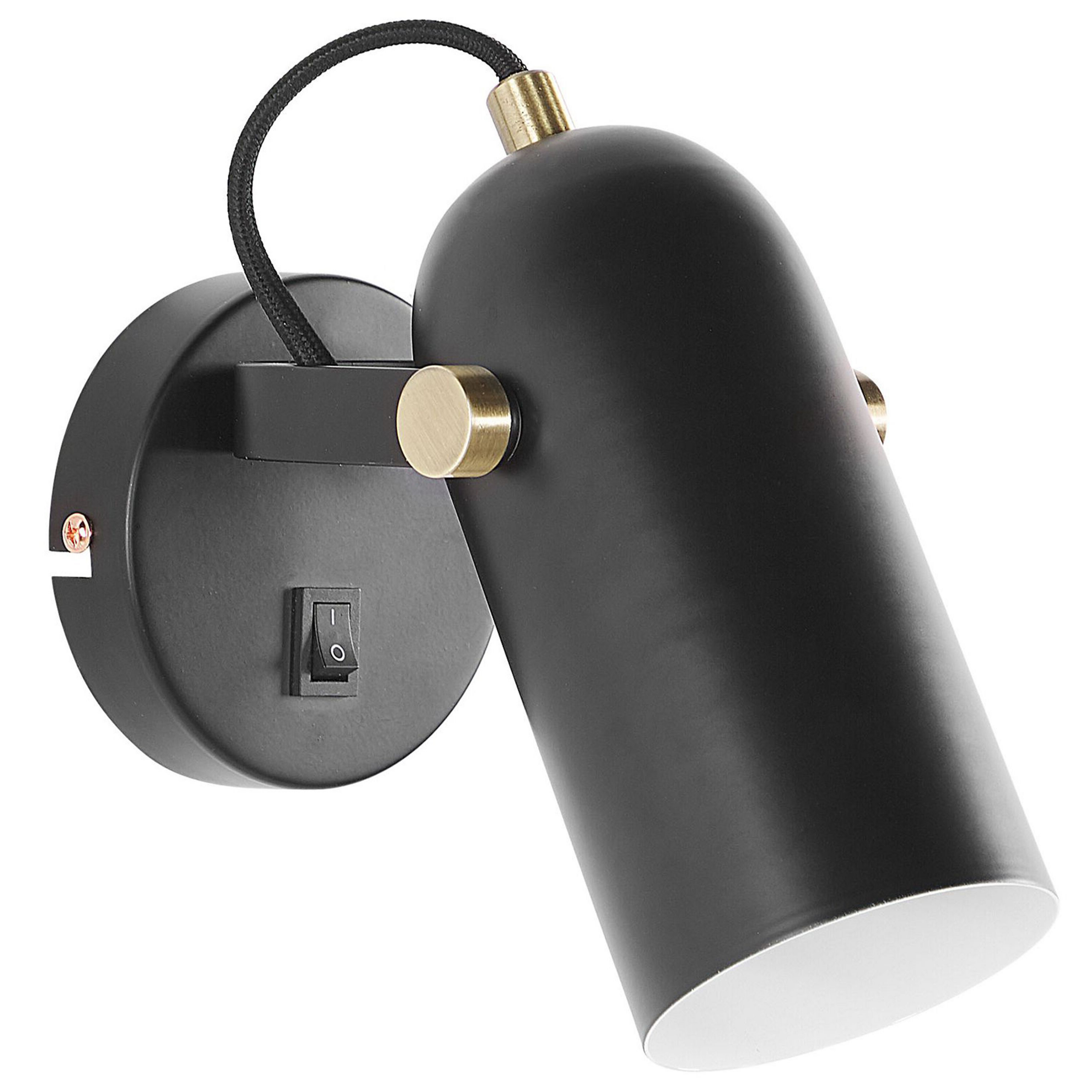 Lampe spot TYRIA Noir Métal Réglable | Leroy Merlin