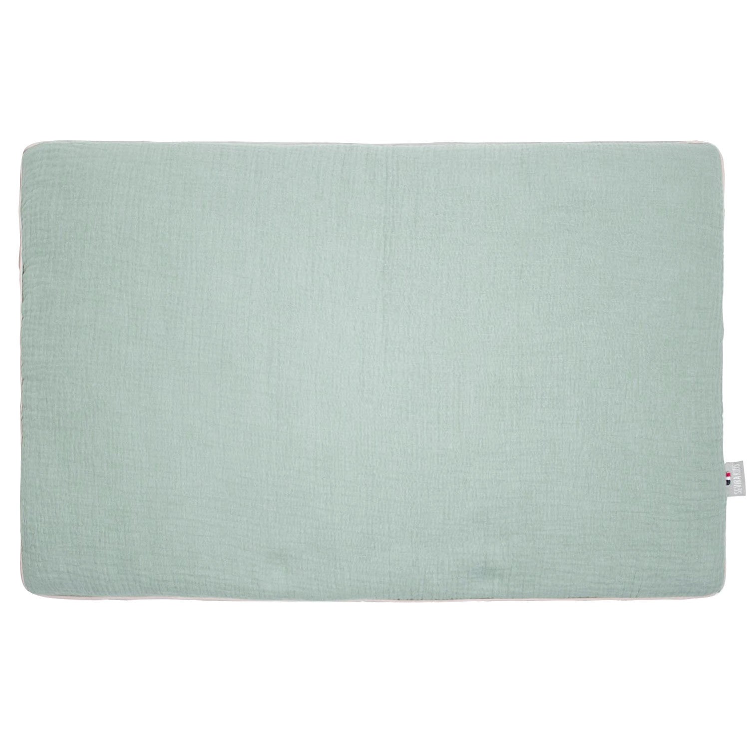 Oreiller plat en gaze de coton, Jeanne 60 x 40 cm | Leroy Merlin