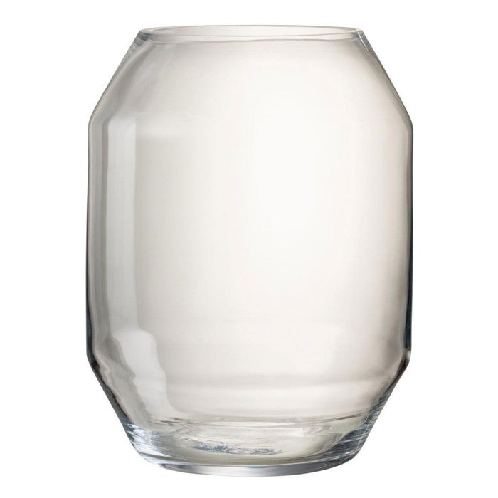 Vase Design en Verre "Lilou" 41cm Transparent | Leroy Merlin