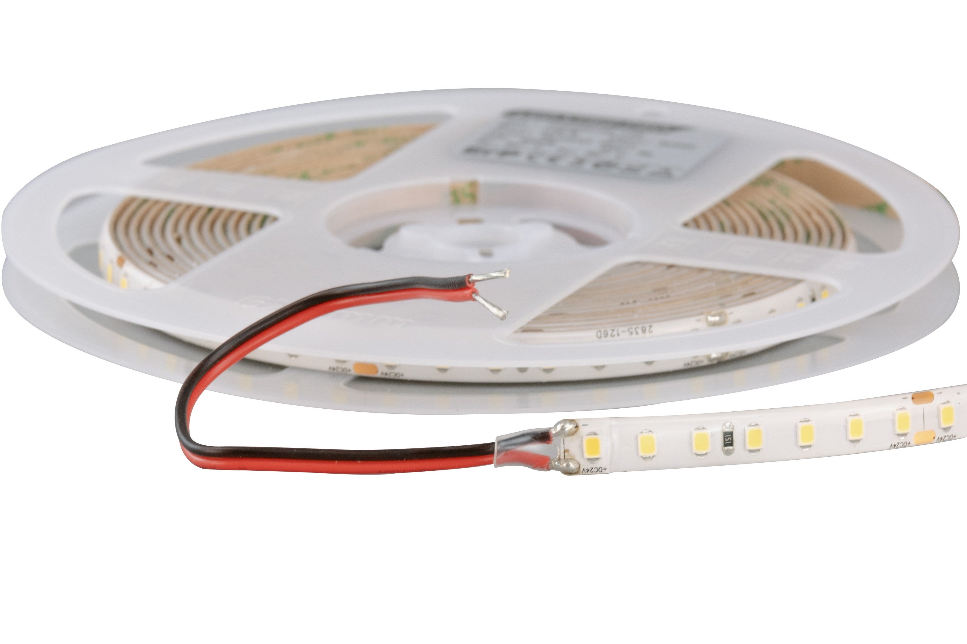Tira LED SMD2835 126LED IP20 12W DC 24V 2700k | Leroy Merlin