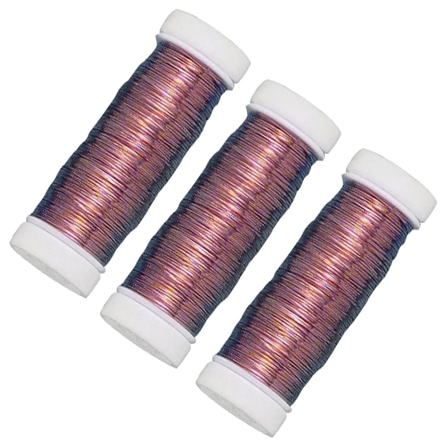 3 fils en cuivre 50 m - Rayher | Leroy Merlin